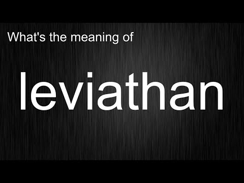 The Secrets Of "leviathan": Mastering The Pronunciation