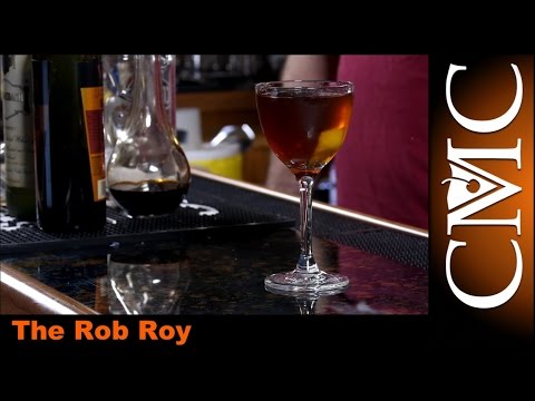 The Rob Roy Cocktail and Usquaebach Scotch