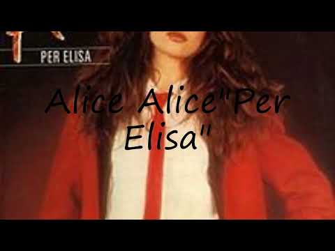 How to pronounce Alice Alice"Per Elisa" in Italian?