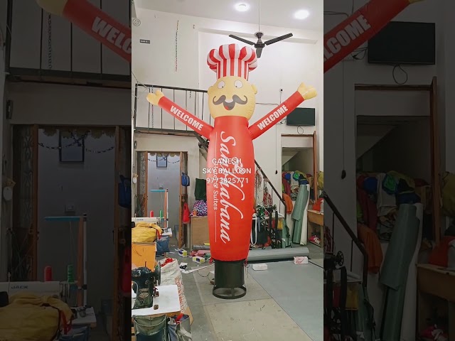 Nylon Advertising Air Dancer - 10 Feet Advertising Air Dancing Balloon ...