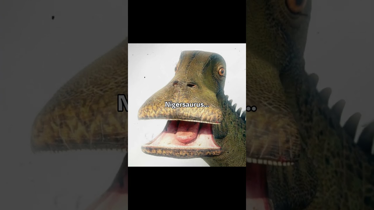 #trex #nigersaurus #dinosaur #prehistoric #extinct #shorts