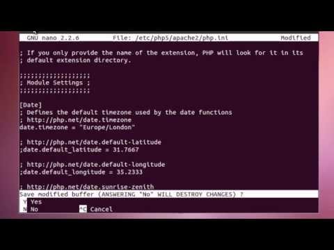 How to change timezone in PHP for Apache webserver