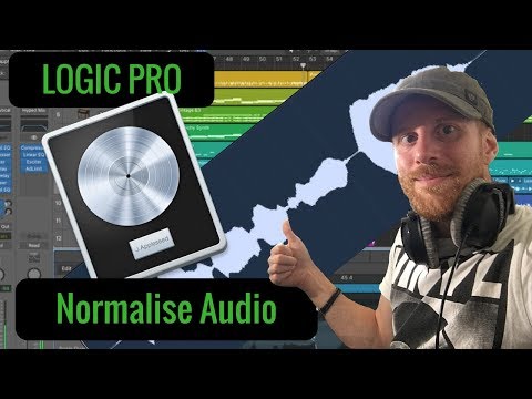 Logic Pro Tutorial - Normalise Audio