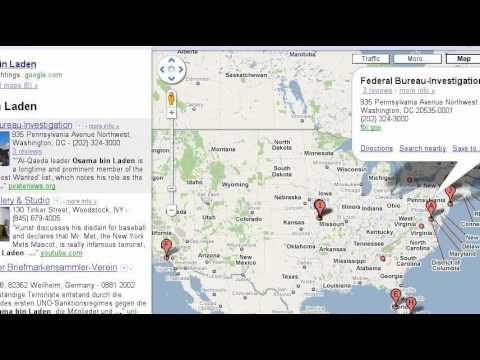 Find YOUR Terrorist with Google Maps!