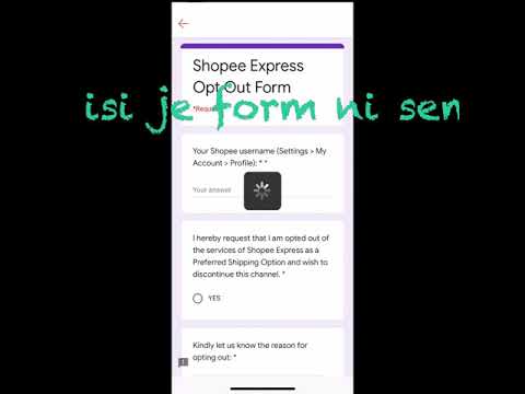 STEP HOW TO APPLY OPT OUT FOR SHOPEE EXPRESS COURIER
