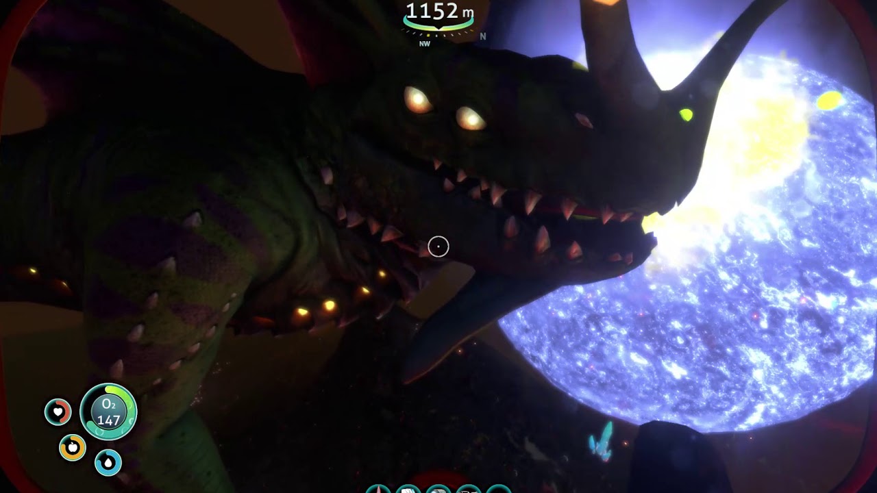 Subnautica: Killing a Sea Dragon Leviathan in 30 seconds!