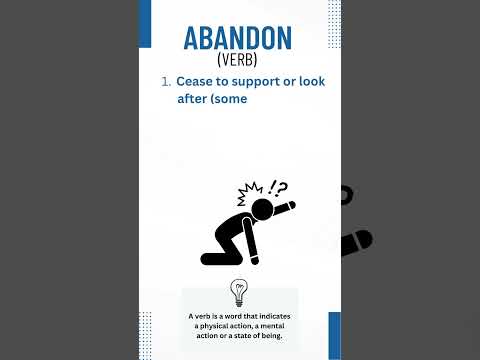 Abandon | Oxford English Dictionary