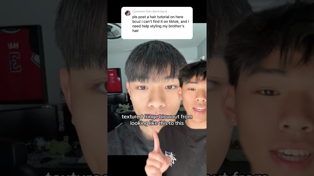 Straight asian hair tutorial… #jaden #shorts