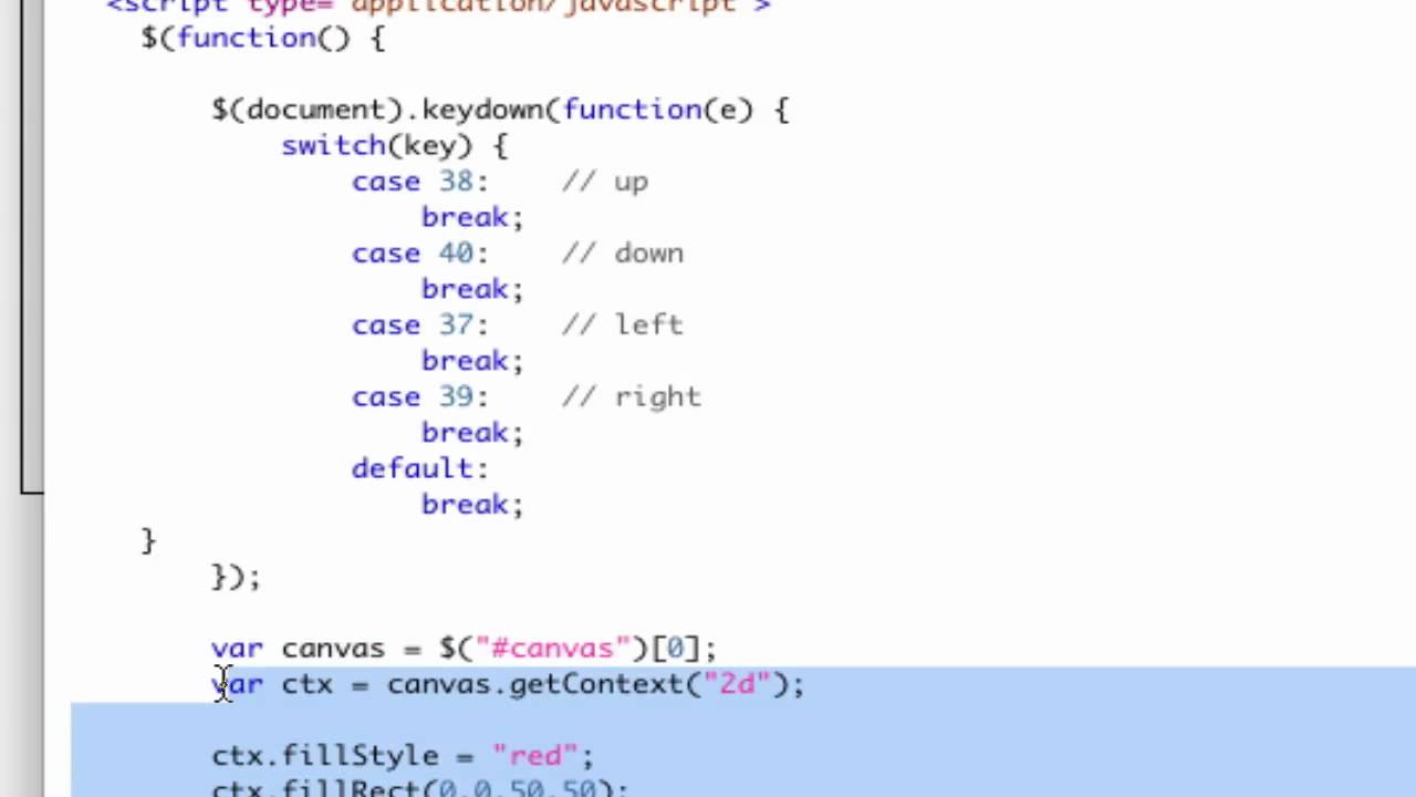 Drawing with Canvas (html)