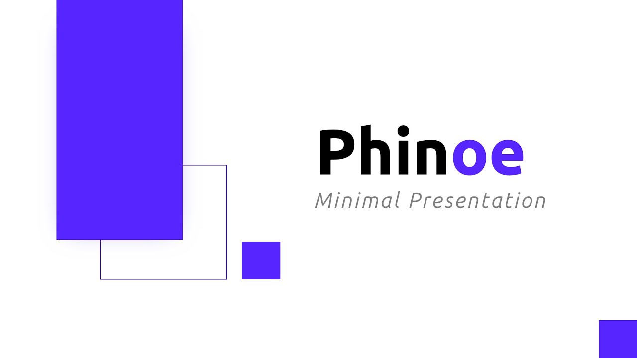Phinoe Presentation Template Fully Animated