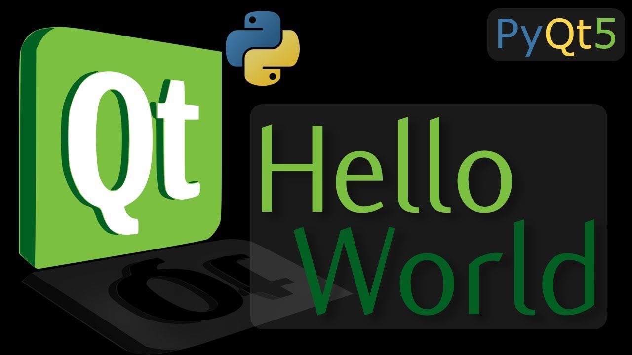 PyQt5 | Hello World | Python GUI | #1