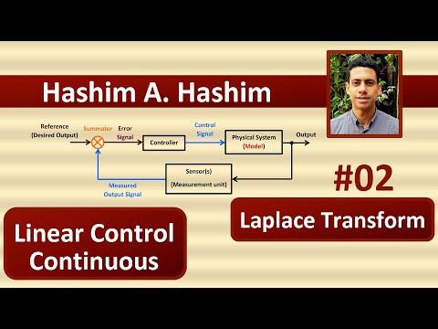 Continuous Linear Control 02 Laplace Transform unit step impulse sin ...