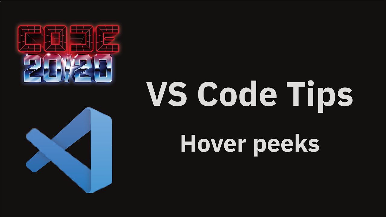 VS Code tips — Hover peeks