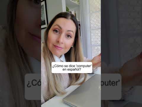 3 Formas de decir "computadora" en español #shorts