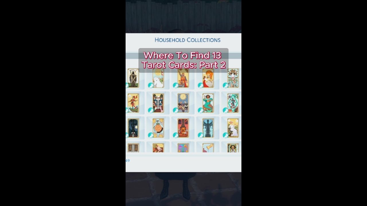 How To Complete Lady Ravendancer's Lost Tarot Deck In The Sims 4: Part 2 🔮