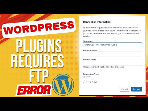 Wordpress Plugins not Installing and need FTP