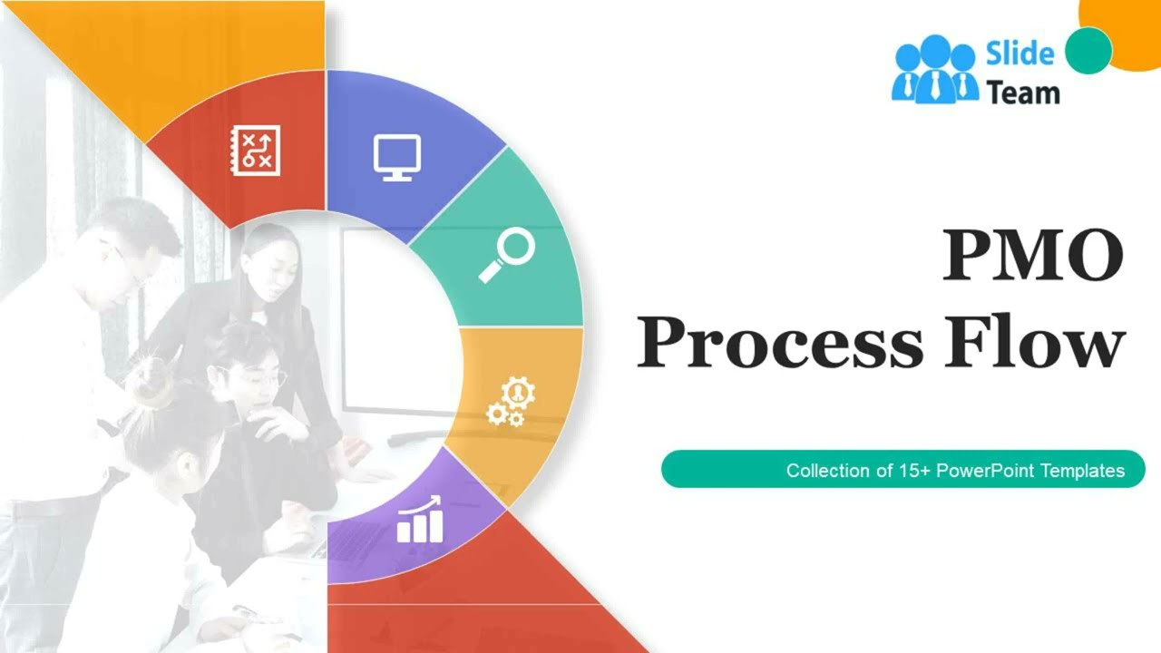 PMO Process Flow Powerpoint Ppt Template Bundles