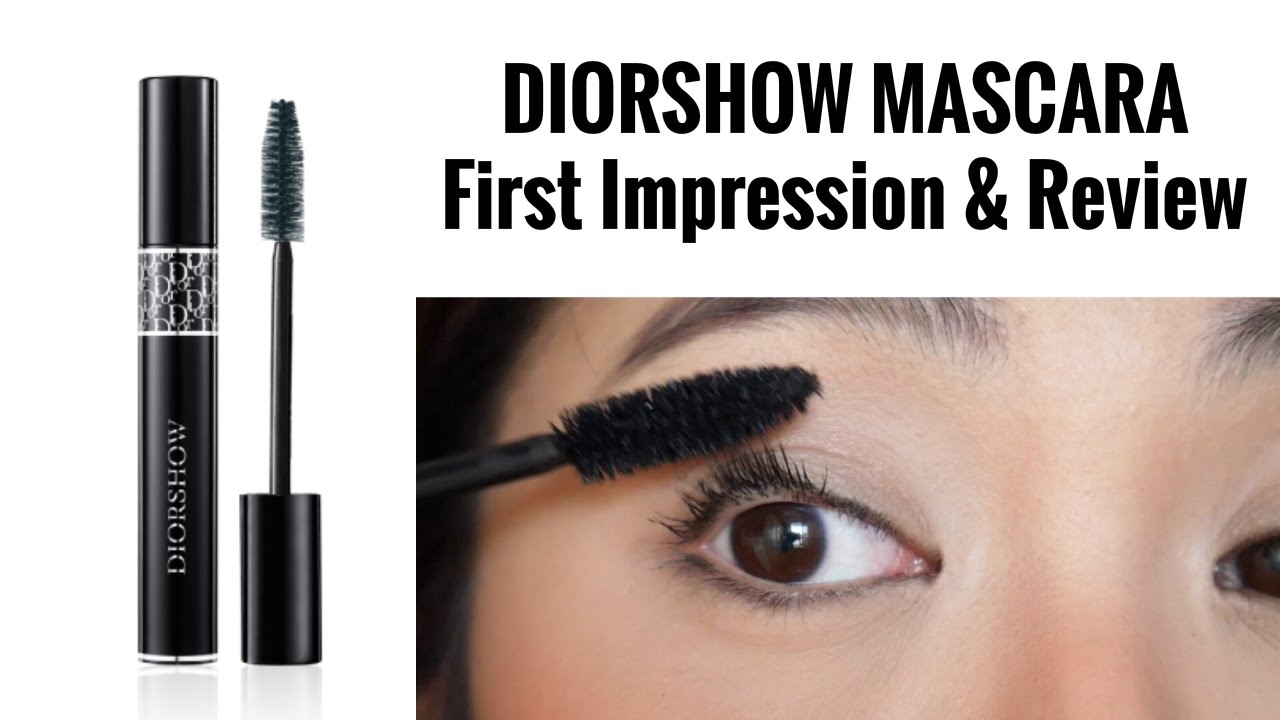 DIORSHOW MASCARA - First Impression & Review (Asian Lashes) | Mascara Monday