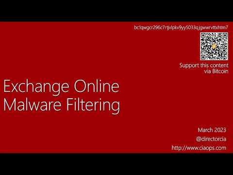 Exchange Online Malware Filters – CIAOPS