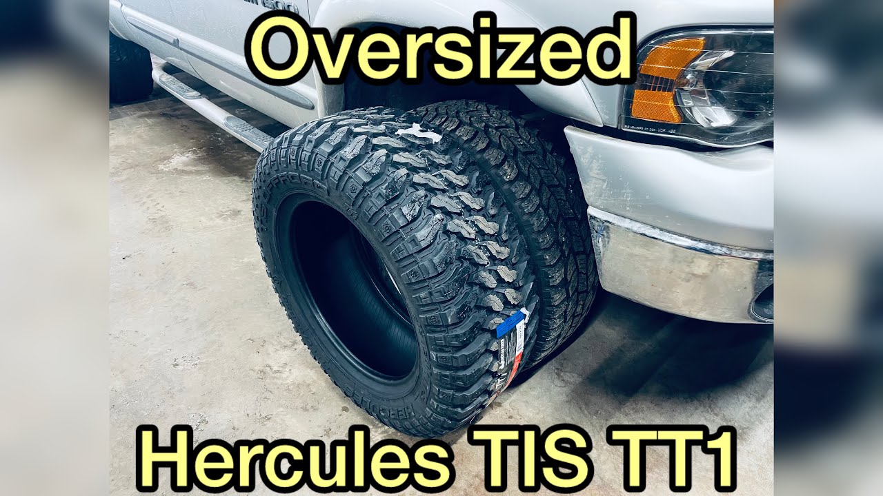 Dodge Ram gets new tires Hercules tis tt1 