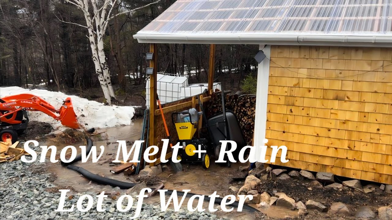Off Grid Homestead Life: Spring Clean up. 