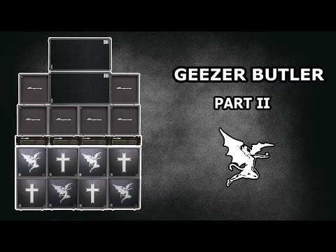 Geezer Butler's Basses and Gear Explained + Iommi's Exclusive Statement ...