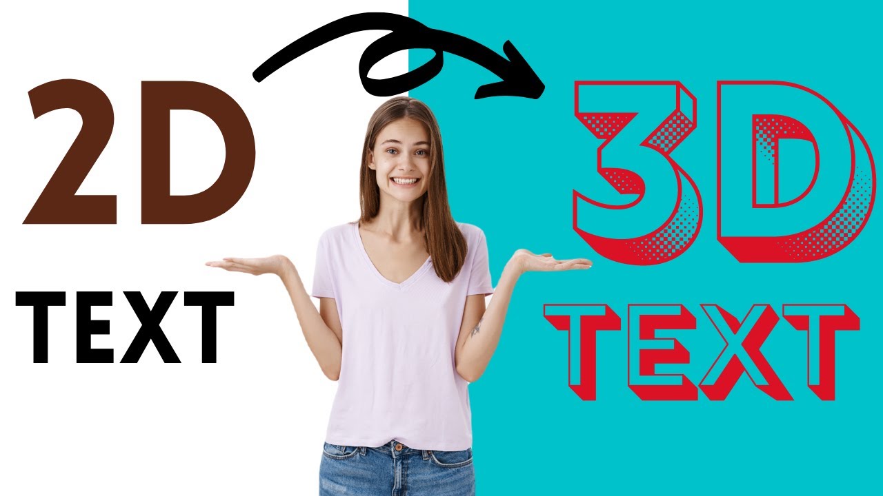 Canva Tutorial: Adding 3D Text Effects