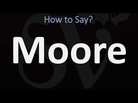 How to Pronounce Moore? (CORRECTLY)