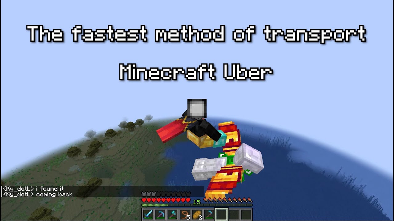 Elytra Ubers in Minecraft - GSit Plugin (Server: derex smp)