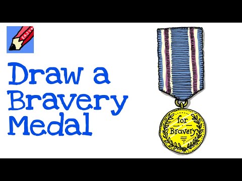 How to draw a medal – Shoo Rayner