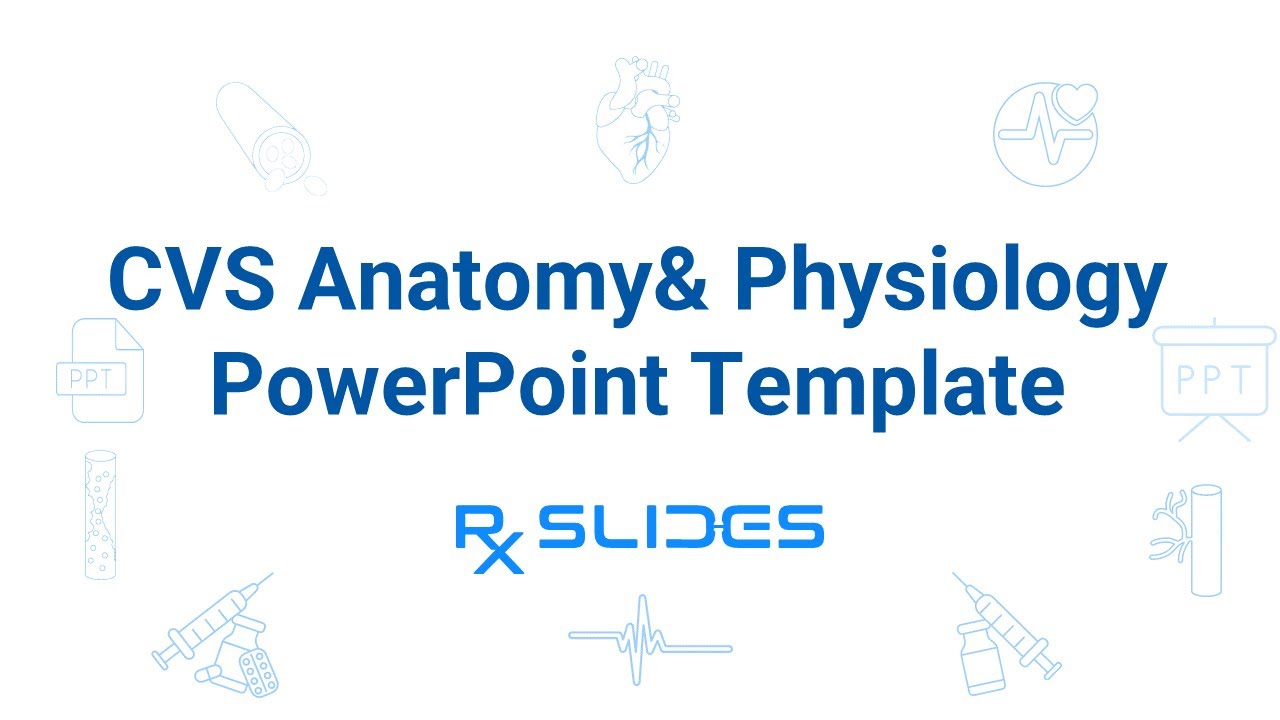 Cardiovascular system anatomy and physiology PPT Template