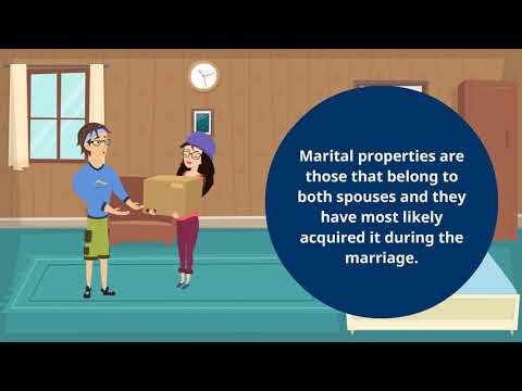 How do Alabama courts split up property in a divorce?