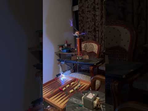 Spark GAP TESLA coil tuning and Testing (One mot no ballast)