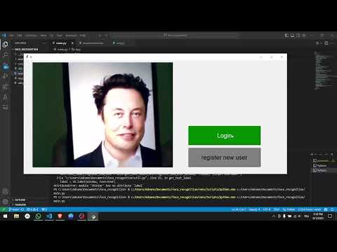 Face Recognition | Python | OpenCV | Tkinter