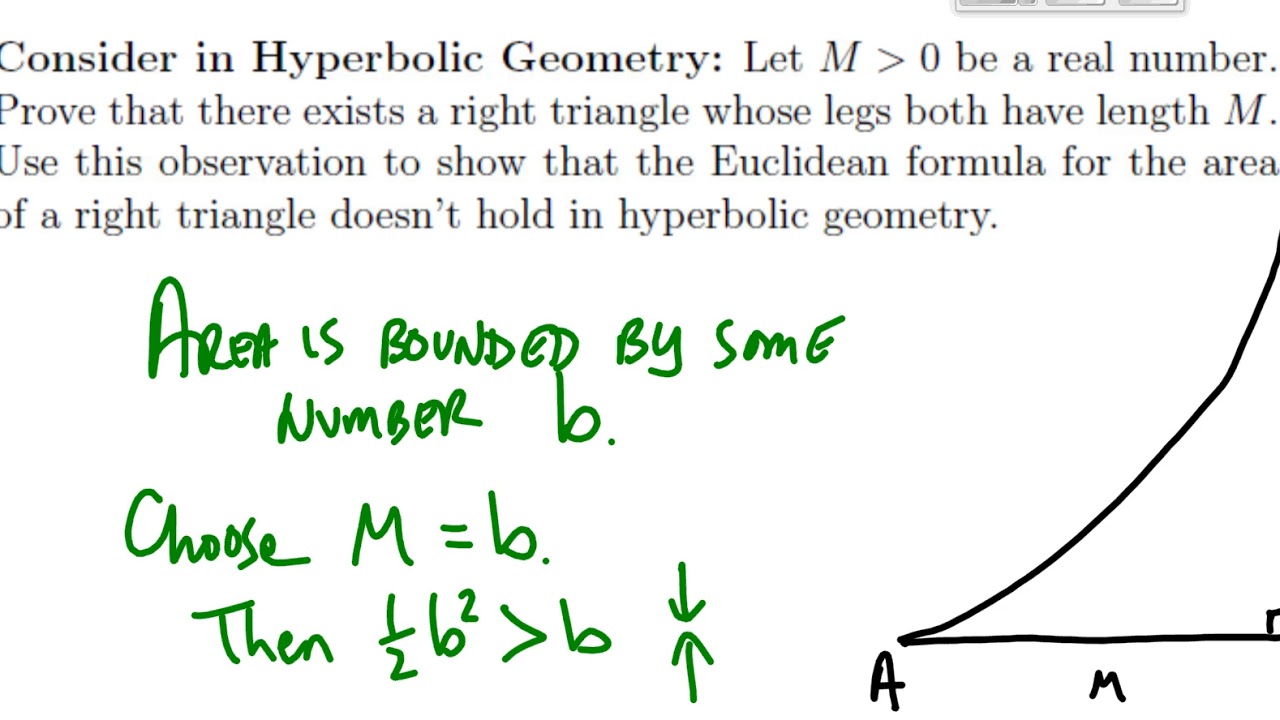 MATH335 Examples - Area in Hyperbolic Geometry