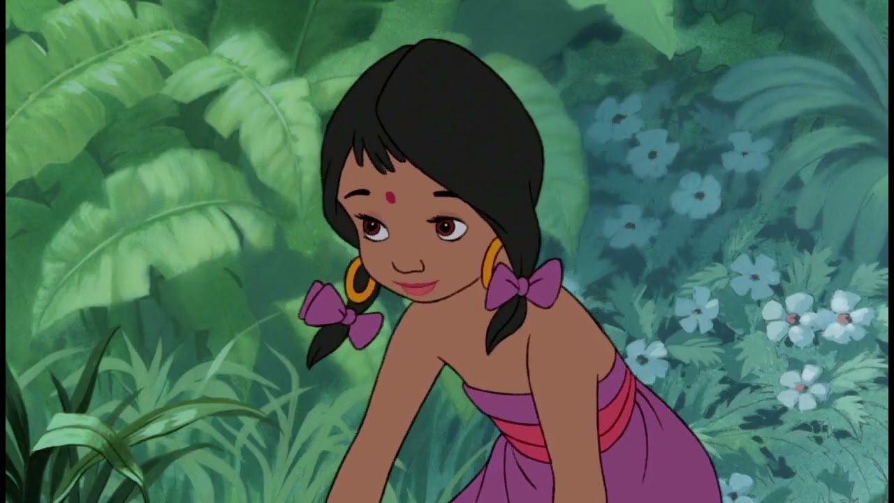 The Jungle Book (1967) - Mowgli meets Shanti