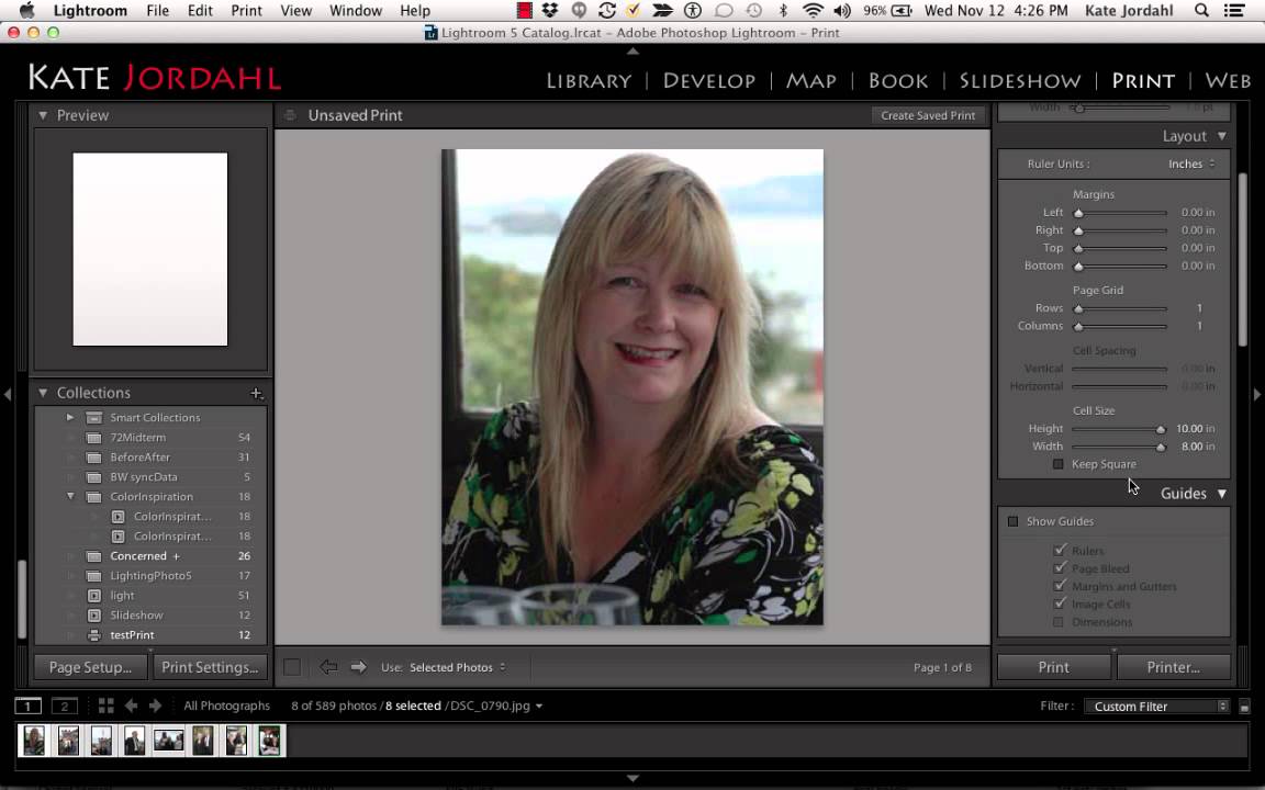 Printing Borderless in Lightroom