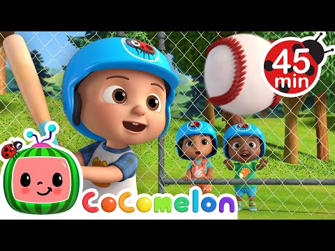 Take Me Out to the Ball Game Song! βΎπ§’ | CoComelon Nursery Rhymes & Kids Songs