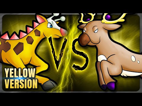 What if Girafarig & Stantler were in Yellow?