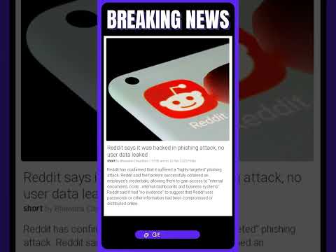 Hackers Breach Reddit: Confidential Documents and User Data at Risk! | #shorts #news