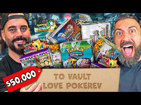PokeRev Sent Me $50,000 Worth Of Pokemon Cards!