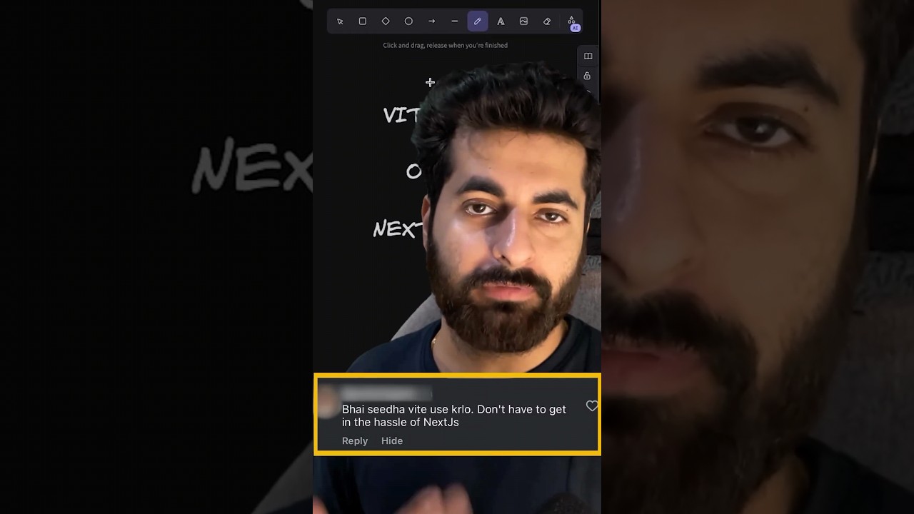 Vite Or Nextjs                            #coding #programming #vite #nextjs #framework