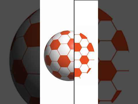 How to create a Football like a Pro in Illustrator | Adobe Illustrator Tutorial