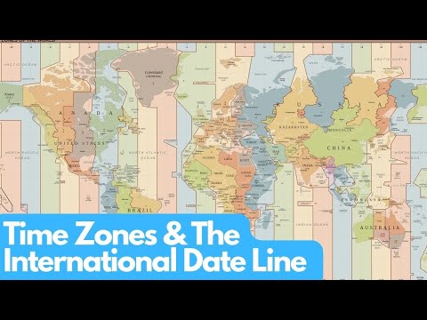 Time Zones & The International Date Line Explained!