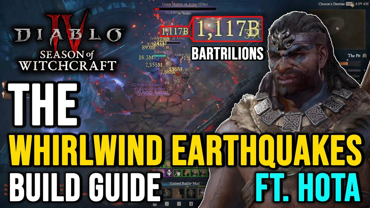 Whirlwind Barbarian Guide Endgame Diablo 4 Build - D4 Maxroll.gg