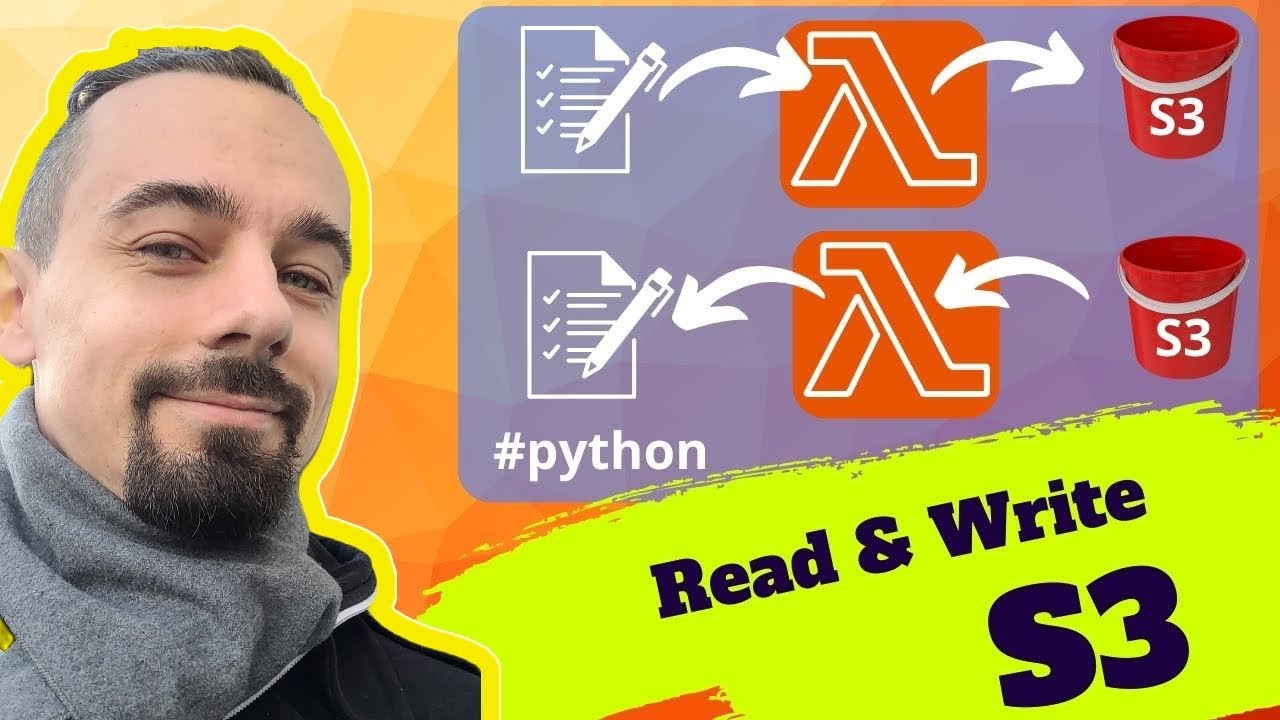 How to read write files on s3 using lambda function - python & boto3 | AWS Hands-On Tutorial