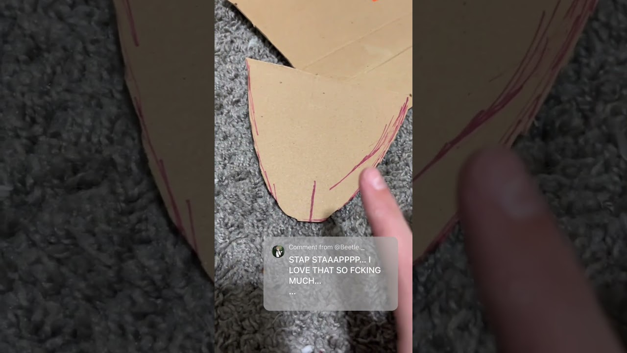 here’s a tutorial for the muzzle !!! || #antizoo #quadrobics #therian #crafts #art #shorts