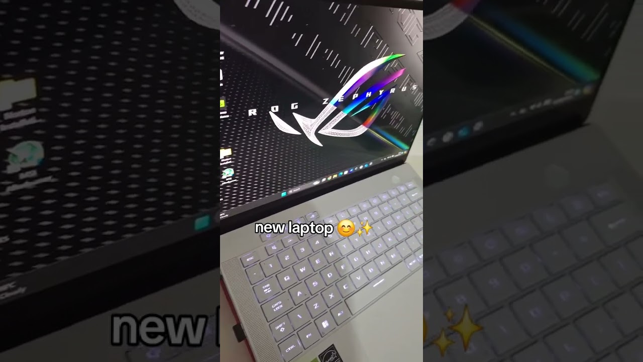 Asus Rog G14. I rlly like it but it does overheat with tough games #asus #laptop #gaming