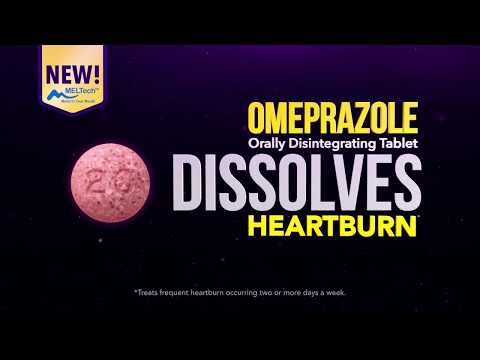 Omeprazole ODT for frequent heartburn