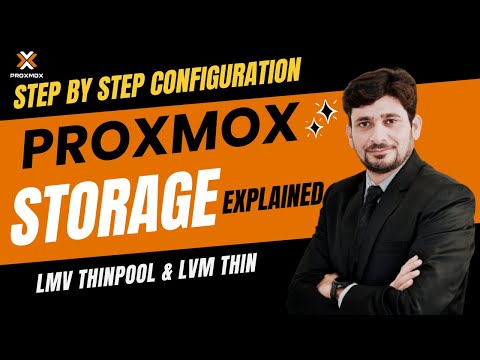Proxmox Storage Explained // Add Hard Drive and configure LVM-Thin 2022
